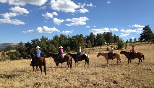 women_riding | Colorado Ranch